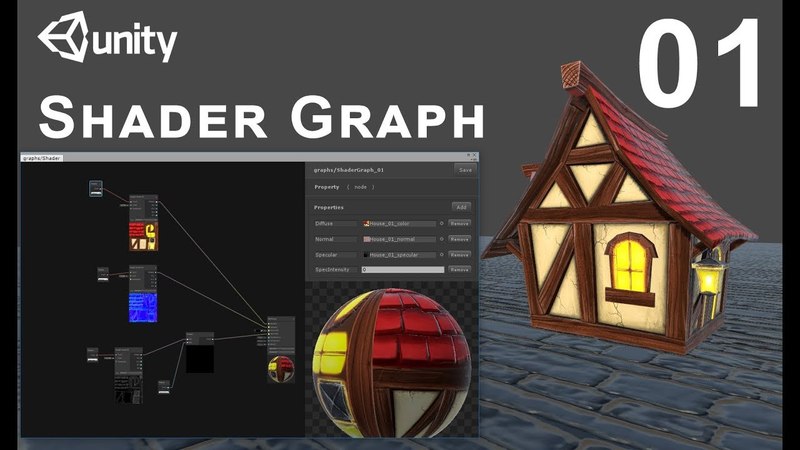 Unity 2018 Shader Graph / Editor - Tutorial 01 — Видео от Perfect Game ...